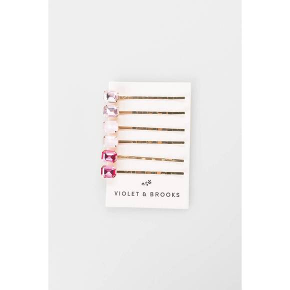 VIOLET & BROOKS | Accessories | New Violet Brooks Crystal Bobbie Pin ...
